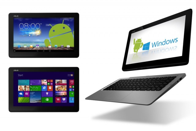 ASUS lança um tablet/notebook TD300 que roda Android e Windows 8.1