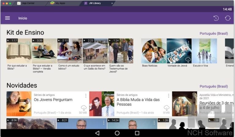 Como usar o JW Library em um Mac (Intel e M1)