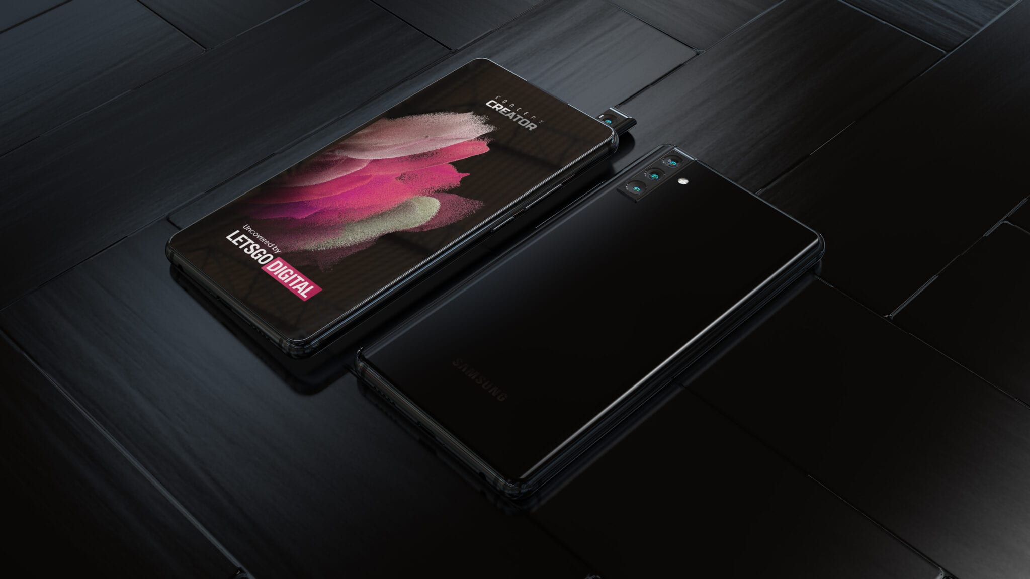 Samsung patenteia smartphone com câmera pop-up giratória