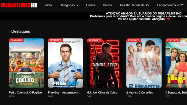 Mega Filmes HD: o que aconteceu com o site? Saiba mais dessa história