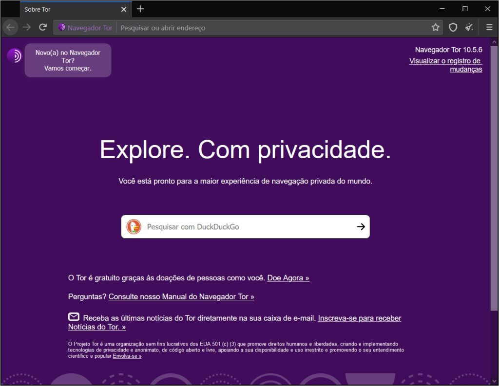 Navegador Tor para que serve e como usar