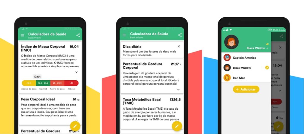 5 aplicativos para calcular o IMC no Android