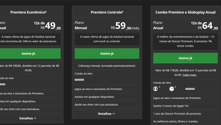 Premiere Play: como assinar e o que encontrar