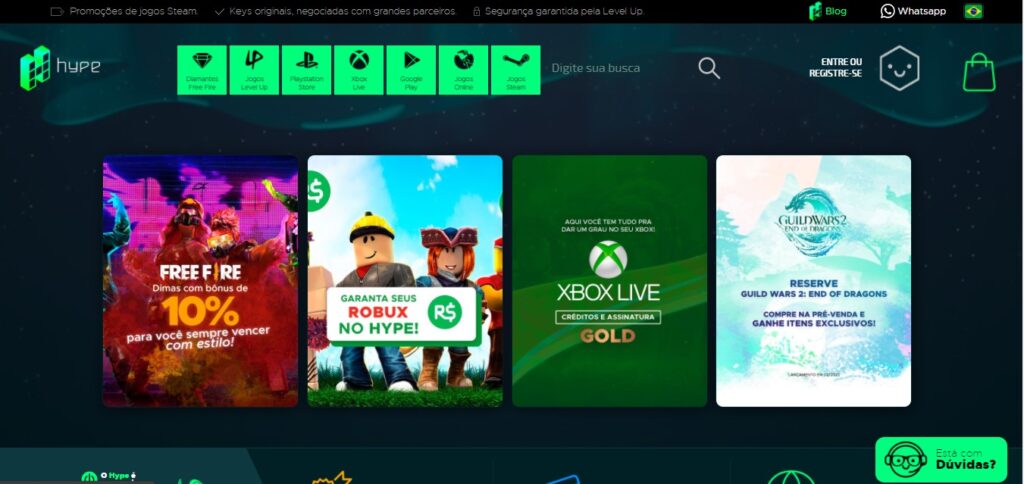Hype Games: é confiável usar o site?
