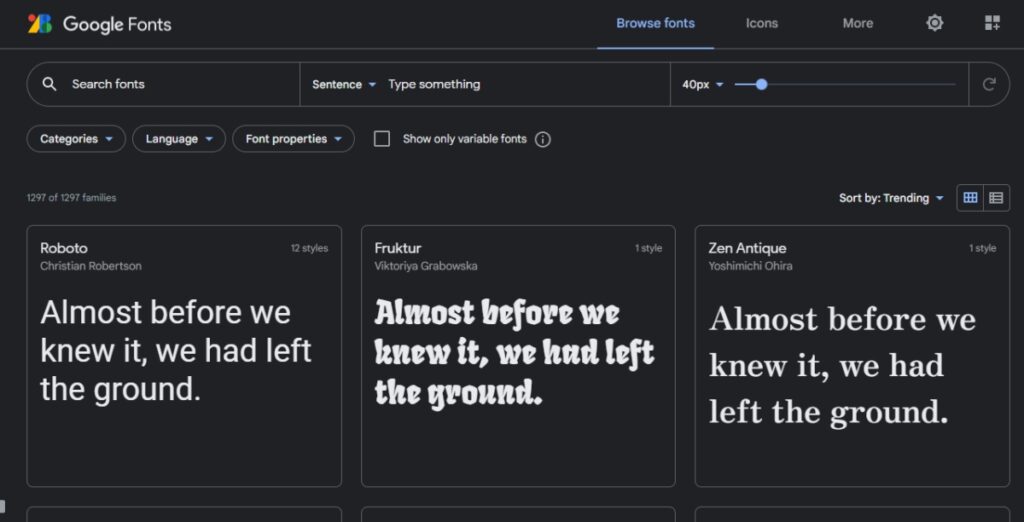 Os 6 melhores sites de fontes de letras grátis