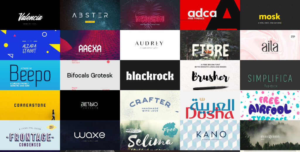 Os 6 melhores sites de fontes de letras grátis