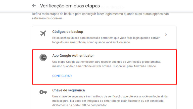 Como configurar o Google Authenticator em poucos passos