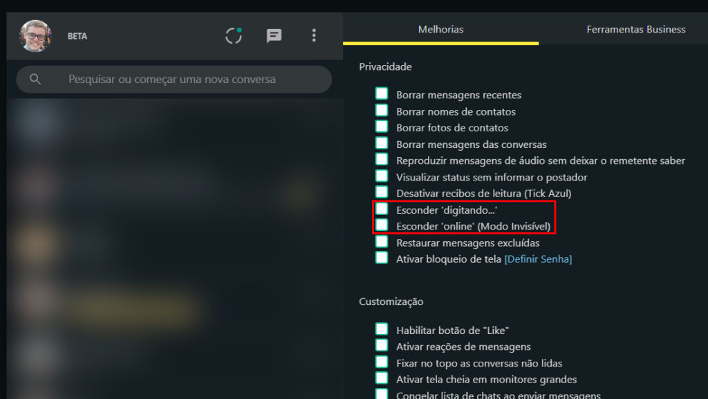 Como ficar offline no WhatsApp Web e se manter escondido