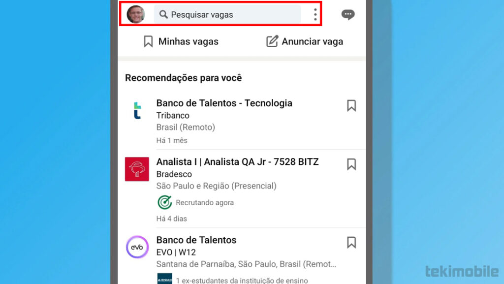 Como encontrar vagas de emprego no LinkedIn? Saiba mais
