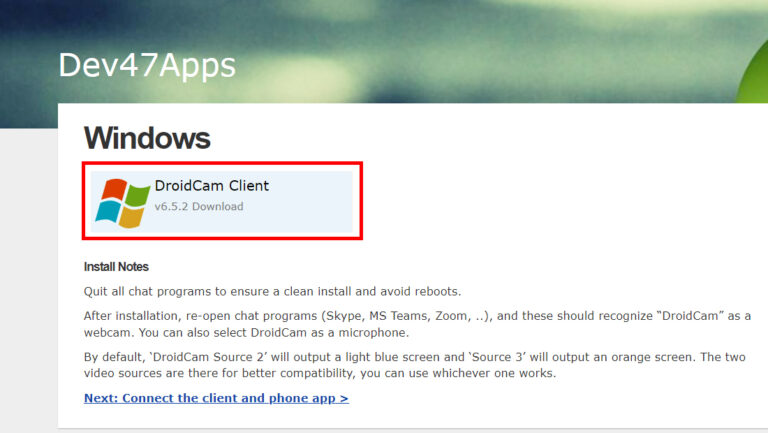 Como conectar o Droidcam por USB de duas maneiras diferentes