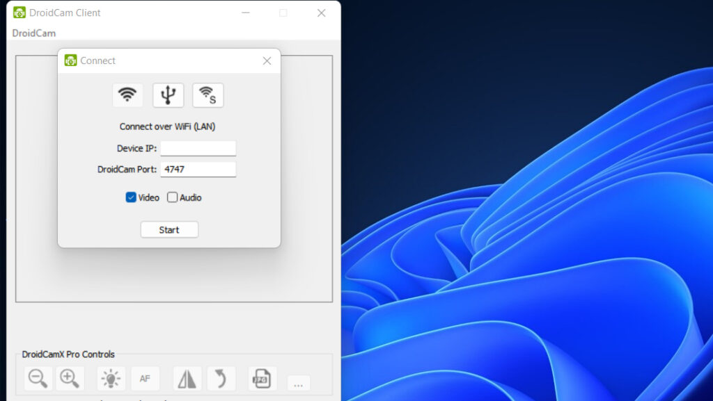 Como conectar o Droidcam por USB de duas maneiras diferentes
