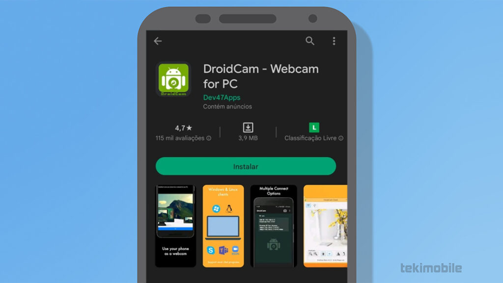 Como conectar o Droidcam por USB de duas maneiras diferentes