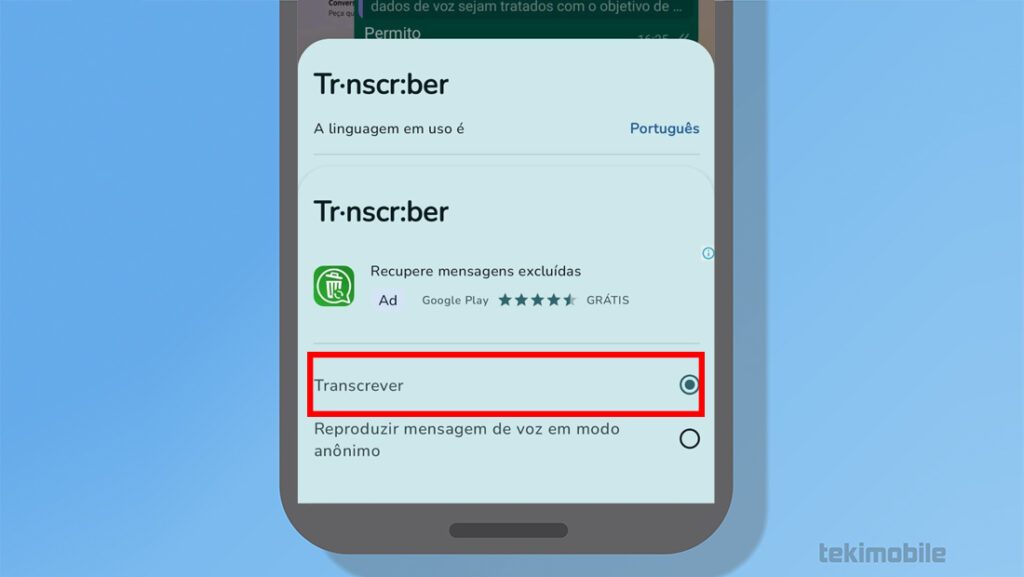 Como transformar áudio do WhatsApp em texto [Transcrever áudio]