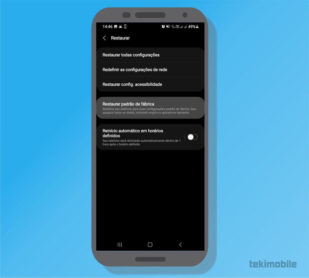 Como formatar o celular Android e iPhone