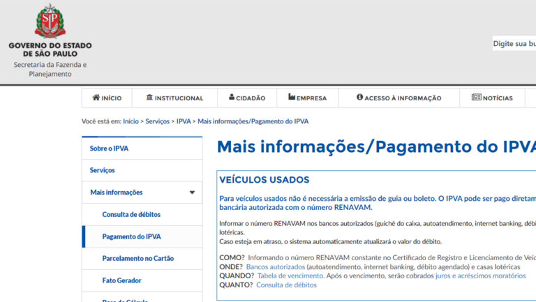 Como pagar o IPVA 2023 online de maneira simples