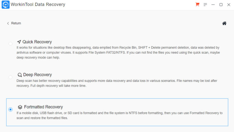 Como usar o WorkinTool Data Recovery para recuperar seus dados