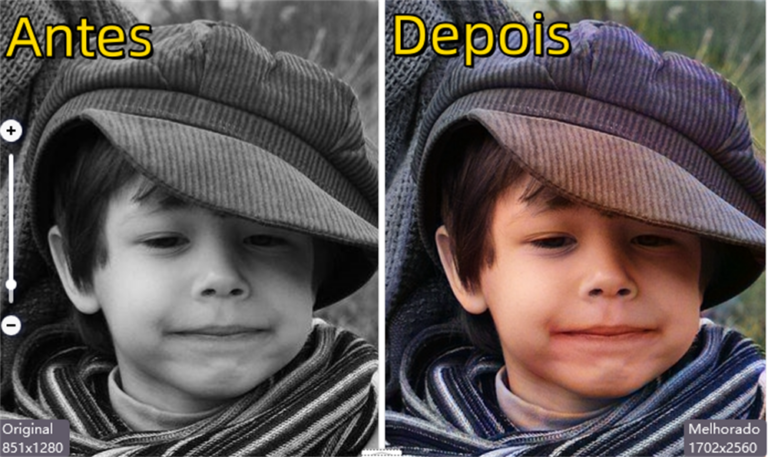 Como transformar foto preto e branco em colorida?