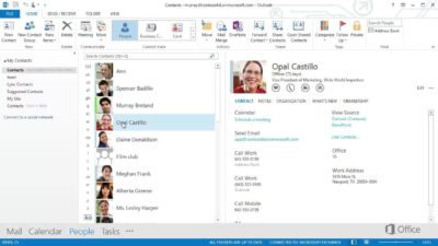 Como usar e gerenciar a lista de contatos do Hotmail/Outlook
